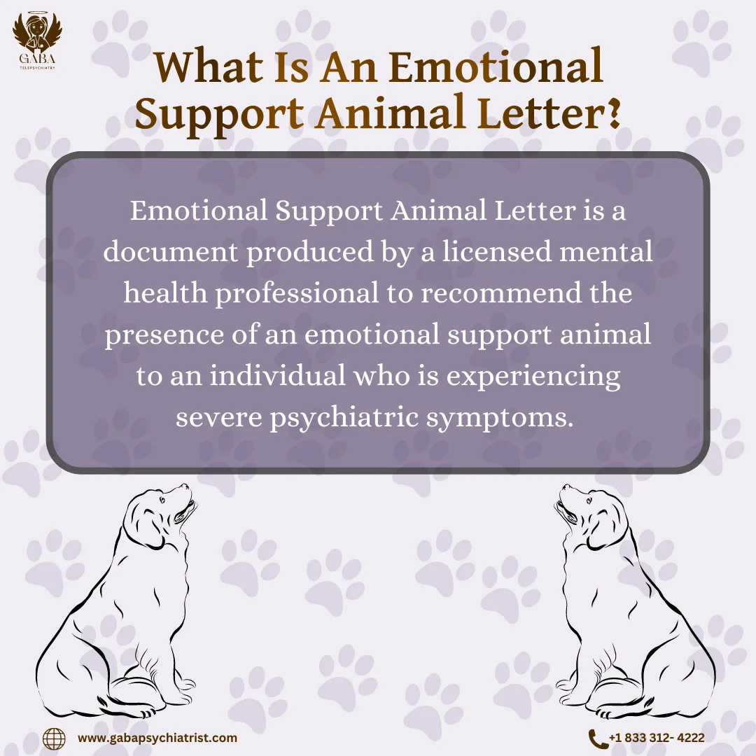 Emotional Support Animal - Gaba Online Psychiatrist