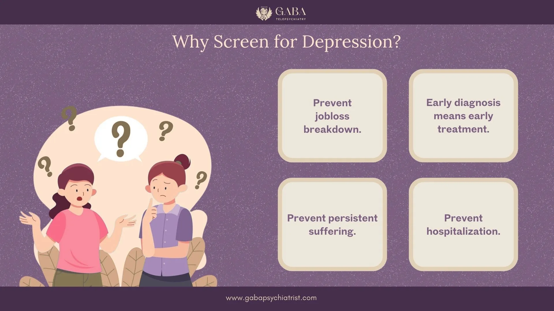 Depression Screening - Gaba Online Psychiatrist