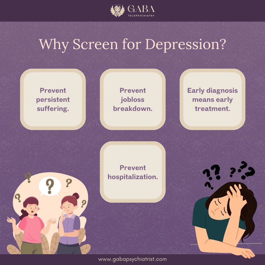 Depression Screening - Gaba Online Psychiatrist