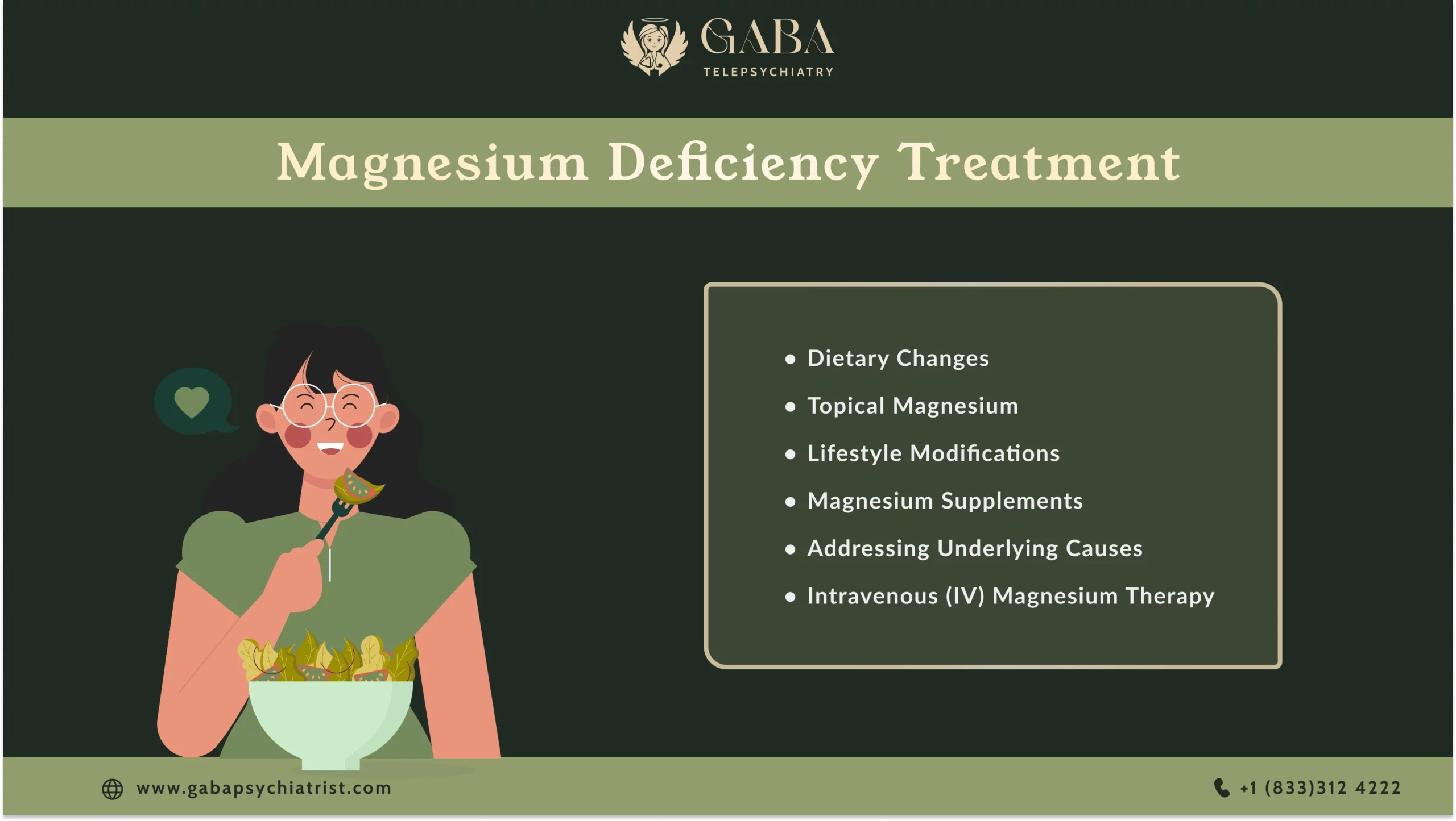 Magnesium Deficiency - Gaba Online Psychiatrist