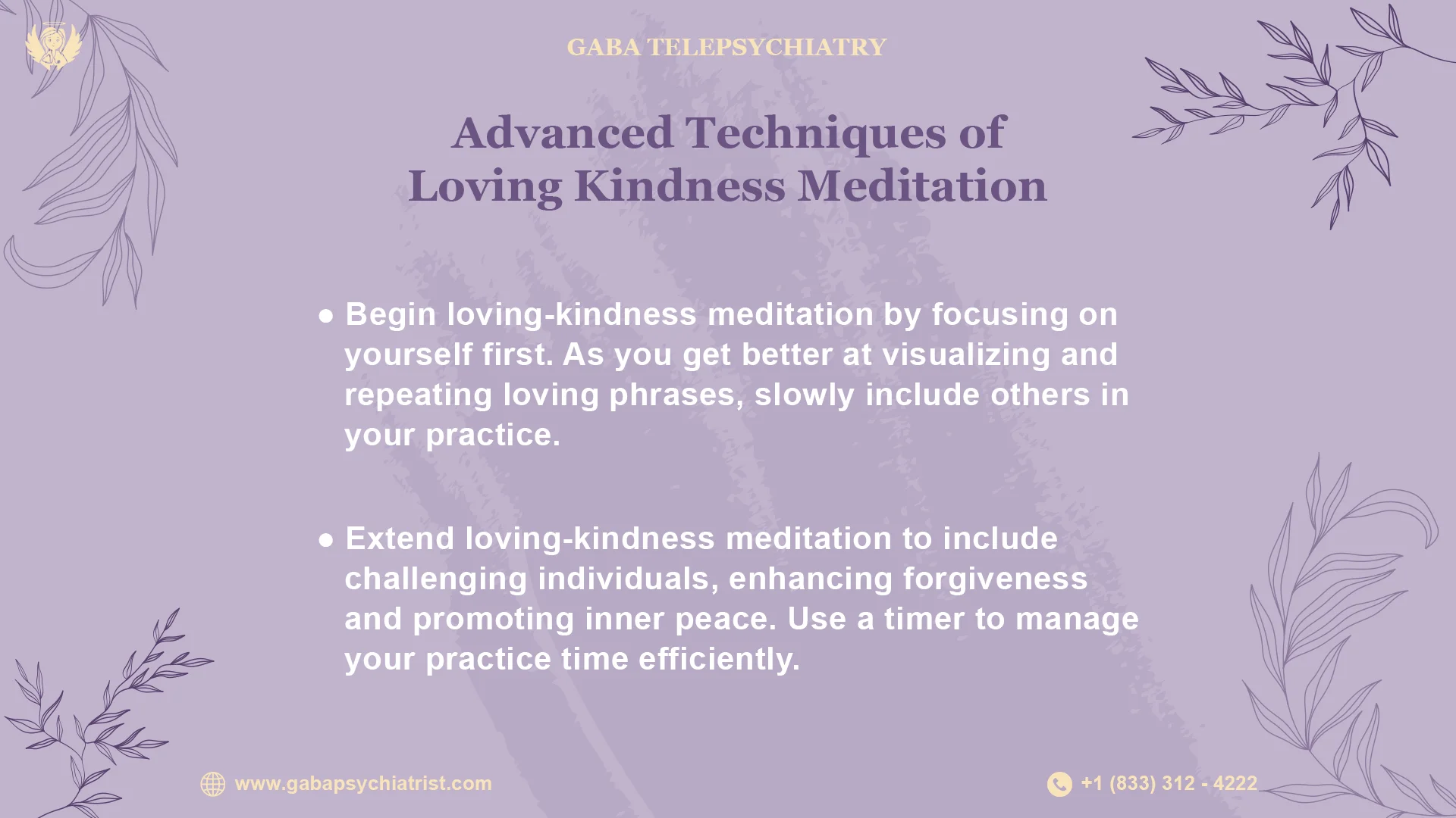 Loving Kindness Meditation - Gaba Online Psychiatrist