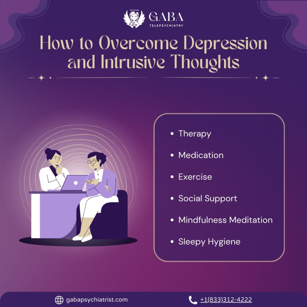 Depression and Intrusive Thoughts - Gaba Online Psychiatrist