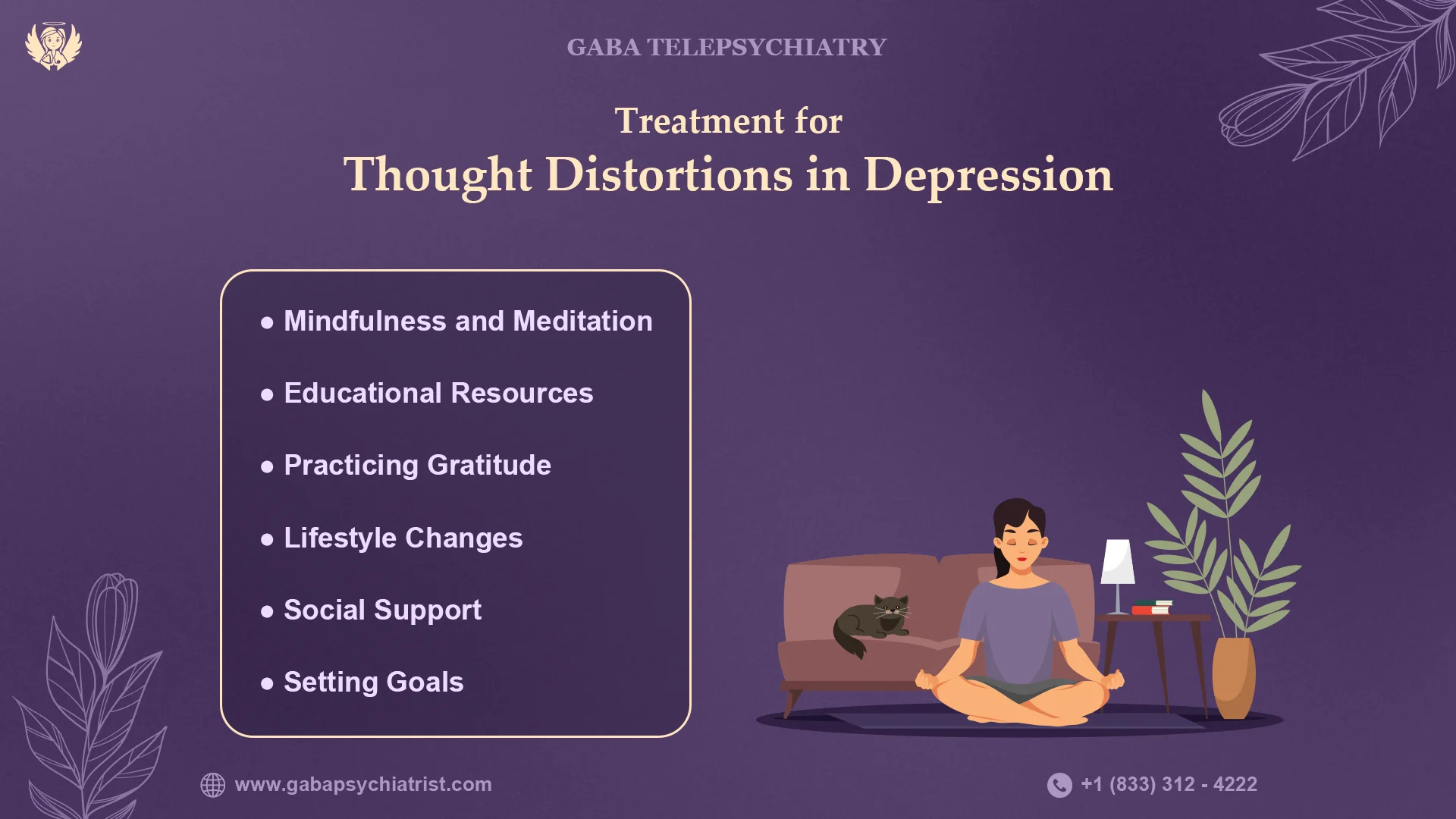 Thought Distortions in Depression - Gaba Online Psychiatrist