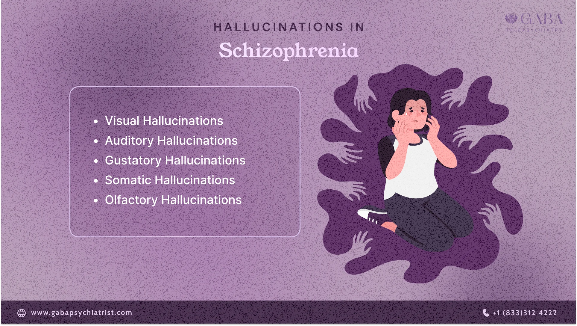 What it Feels Like to Have Schizophrenia - Gaba Online Psychiatrist