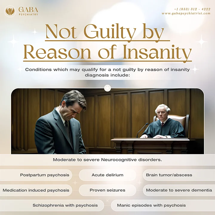 Insanity Defense - Gaba Online Psychiatrist
