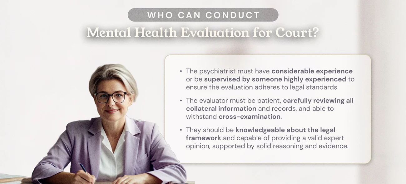 Mental Health Evaluation for Court - Gaba Online Psychiatrist