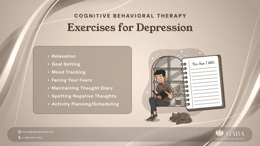 CBT for Depression - Gaba Online Psychiatrist