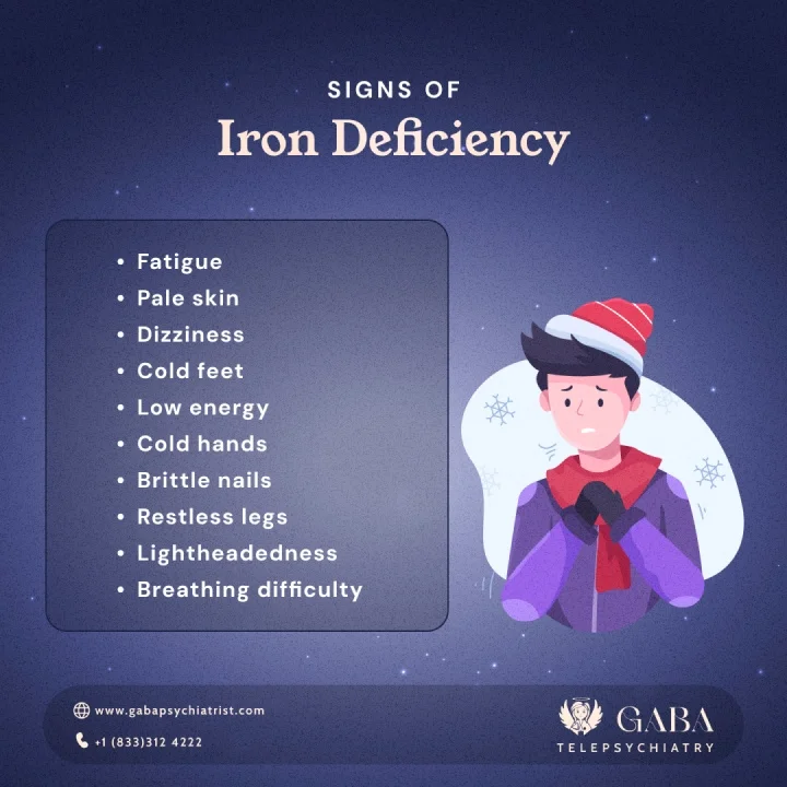 Can Iron Deficiency Cause Insomnia? - Gaba Online Psychiatrist