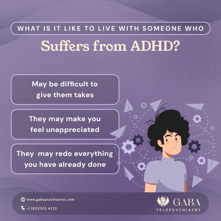 Living with ADHD - Gaba Online Psychiatrist