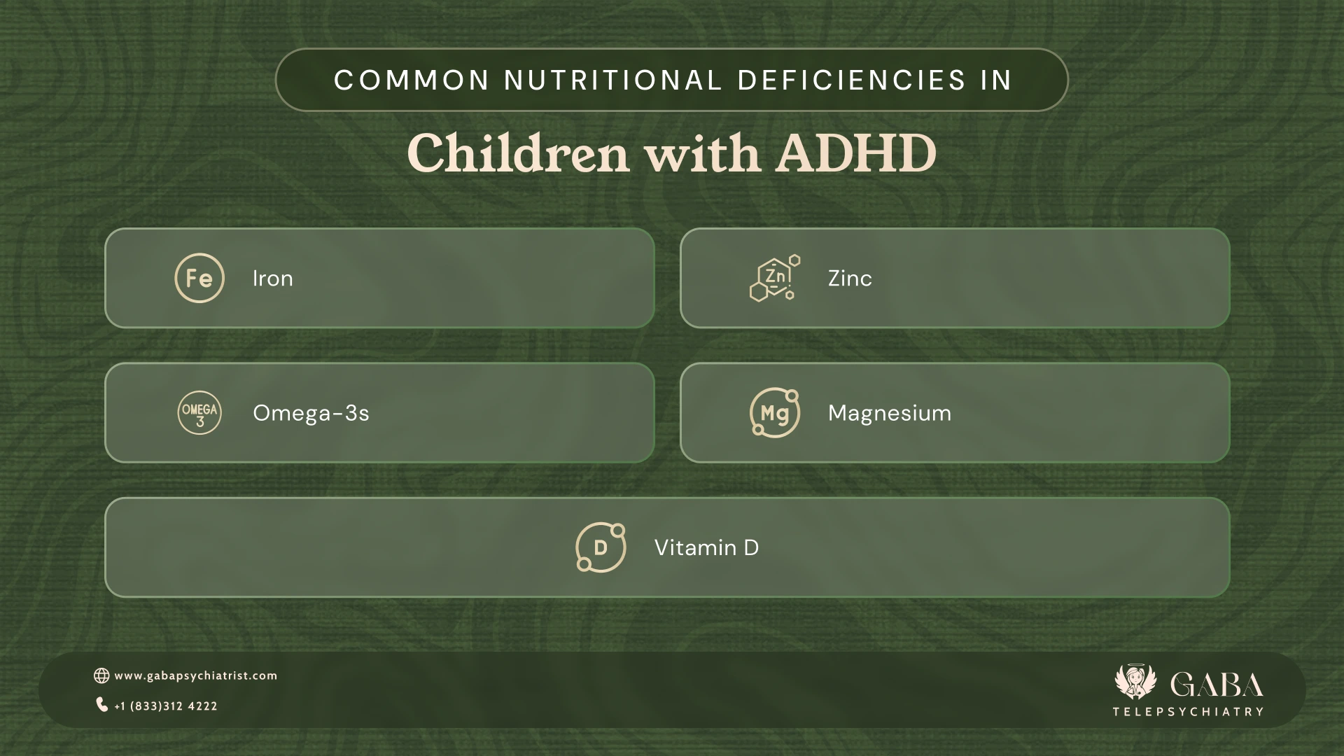 Nutrition for ADHD Kids - Gaba Online Psychiatrist