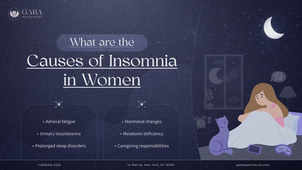 What are the Main Causes of Insomnia? - Gaba Online Psychiatrist