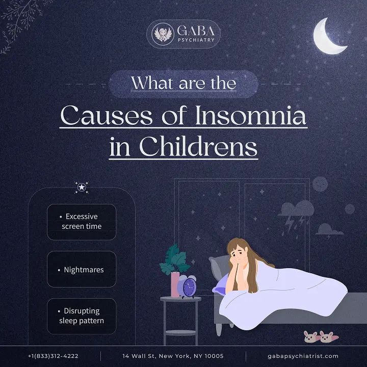 What are the Main Causes of Insomnia? - Gaba Online Psychiatrist