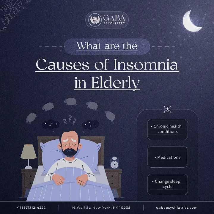What are the Main Causes of Insomnia? - Gaba Online Psychiatrist