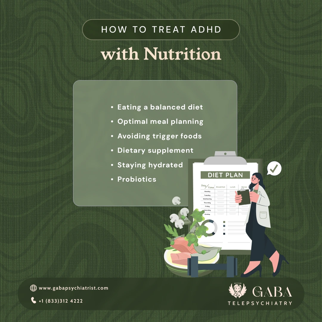 Nutrition for ADHD Kids - Gaba Online Psychiatrist